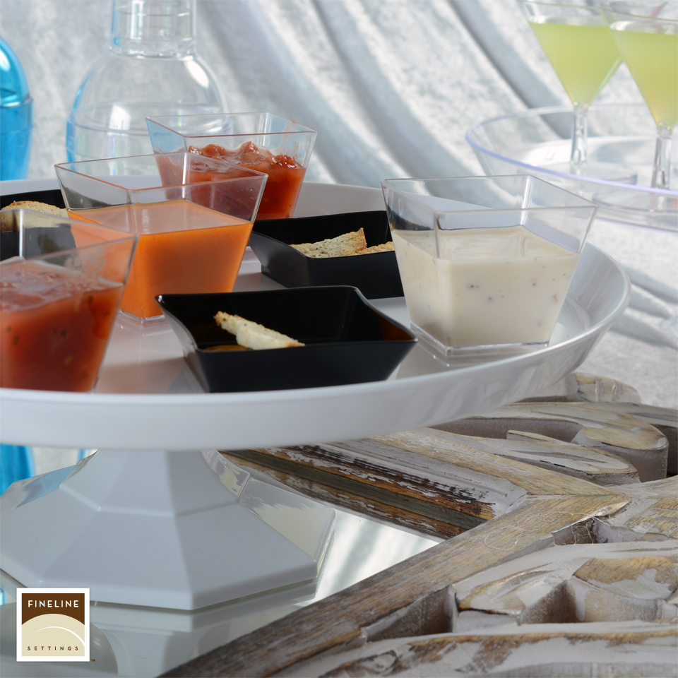 Create the perfect Tasting Party with Disposable Partyware